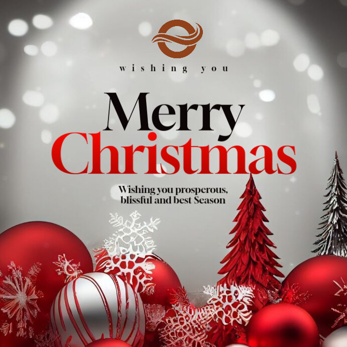 Copy of Professional Merry Christmas Card , Christmas Greeting Flyer ...