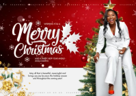 Professional Merry Christmas Greetings Cards Flyer A4 Template ...