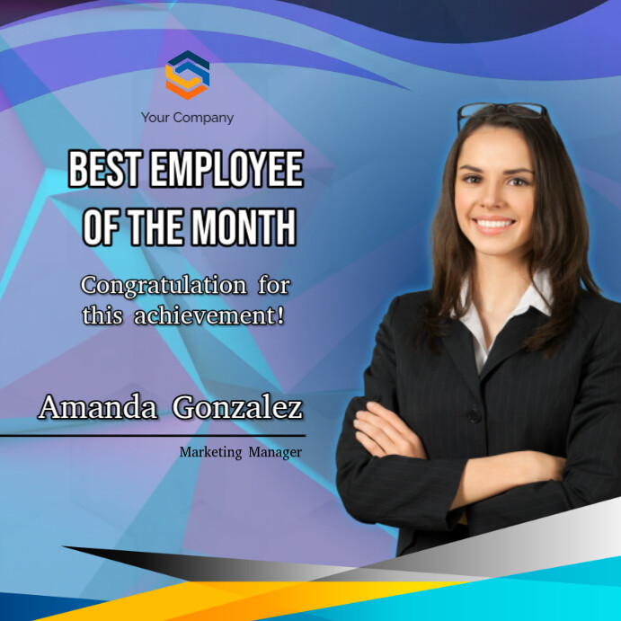 Professional Minimalist Employee Appreciation Instagram Post Template ...