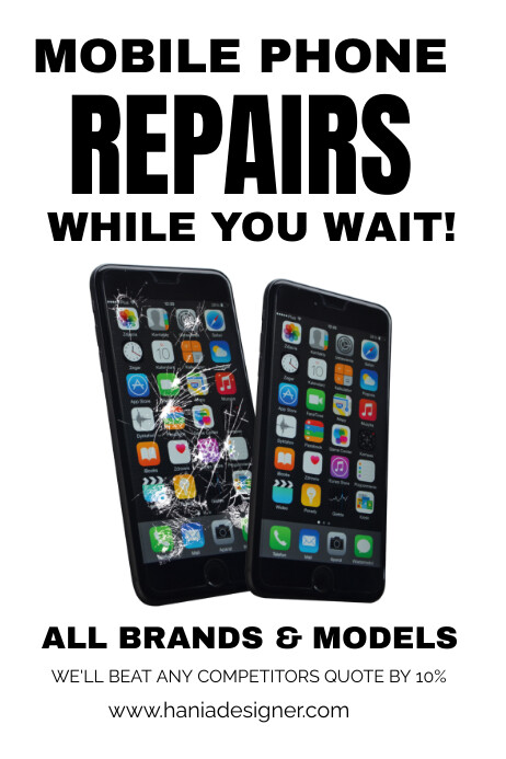 Copy of Professional Mobile Phone Repairs Poster | PosterMyWall