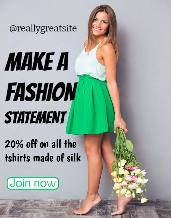 Professional Model Posters, Model Flyers, Mod เทมเพลต | PosterMyWall