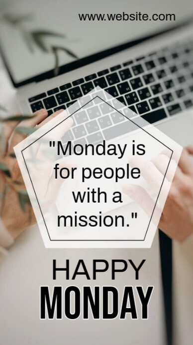 Copy of Professional Monday Design Digital Display (9:16) | PosterMyWall
