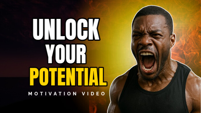 Professional Motivation Youtube Thumbnail Template | PosterMyWall