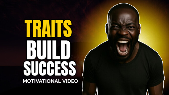Professional Motivation YouTube Thumbnail Template | PosterMyWall