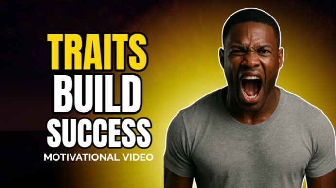 Professional Motivation Youtube Thumbnail Template | PosterMyWall