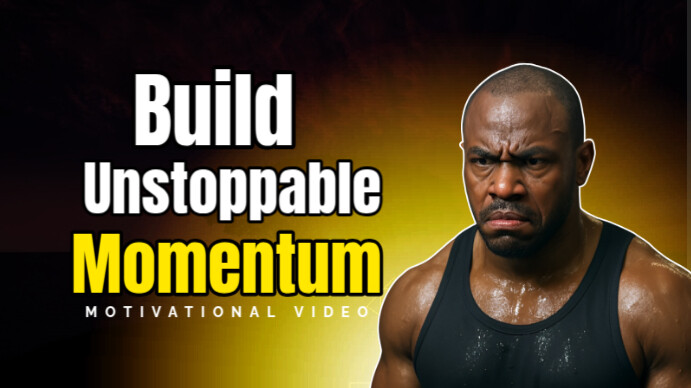 Professional Motivation Youtube Thumbnail Template | PosterMyWall