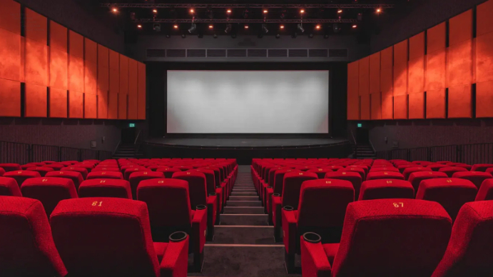 Professional Movie Theater Auditorium View Digital Display (16:9 ...