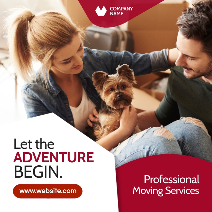 professional moving services instagram post b Template | PosterMyWall