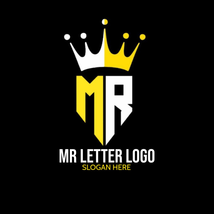Professional Mr Letter Logo Logo Template | PosterMyWall