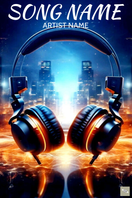 Professional Music Album Art Cover Poster Template | PosterMyWall