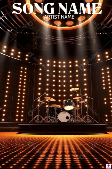 Professional Music Album Cover Poster Template | PosterMyWall