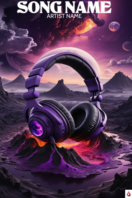 Professional Music Album Cover Poster Template | PosterMyWall