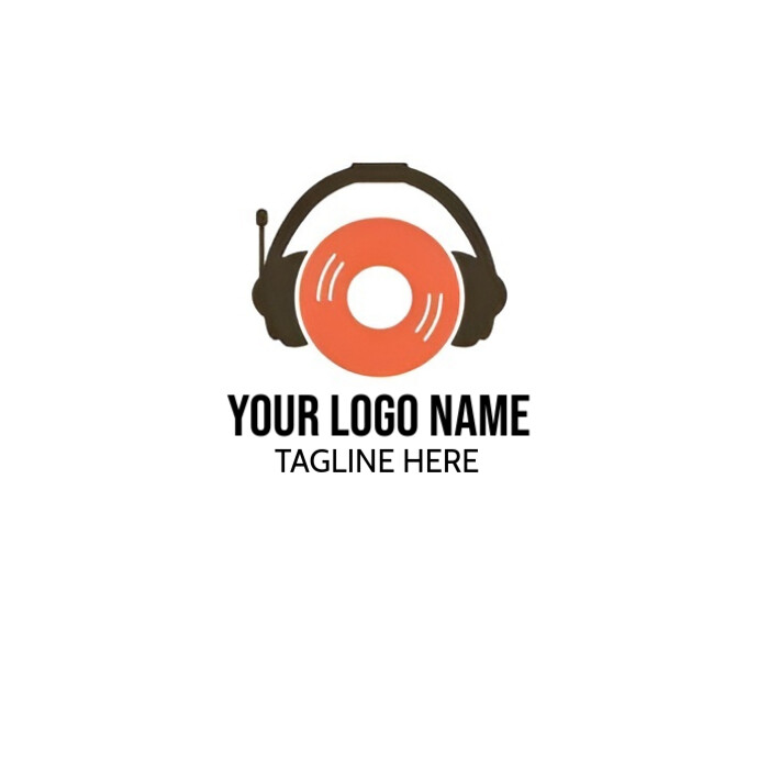 Professional Music Record Logo Design Logo Template | PosterMyWall