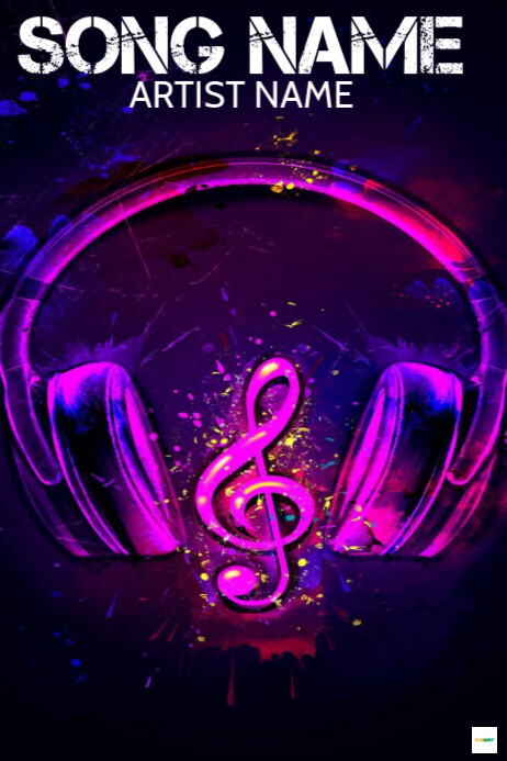 Copy of Professional Music Song Album Cover Art Poster | PosterMyWall