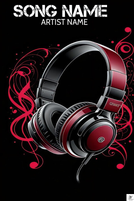 Professional Music Song Album Cover Poster Template | PosterMyWall