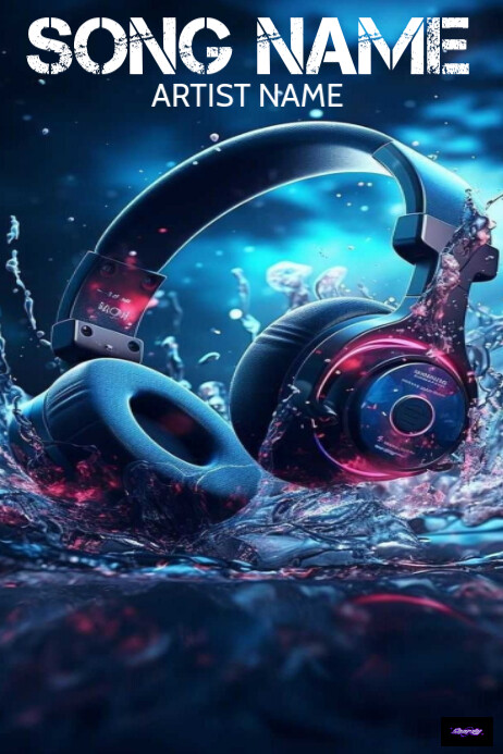 Professional Music Song Album Cover Poster Template | PosterMyWall