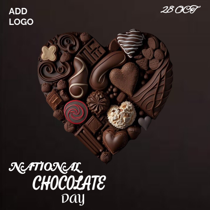 Plantilla de Professional National Chocolate Day Instagram Post ...