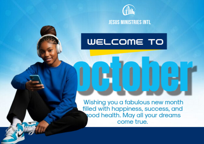 Professional New Month A4 Template | PosterMyWall