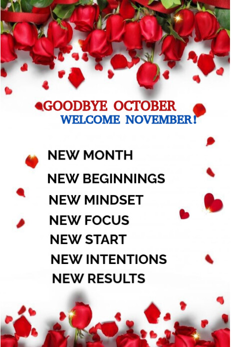 Professional New Month Design Pinterest Graphic Template | PosterMyWall