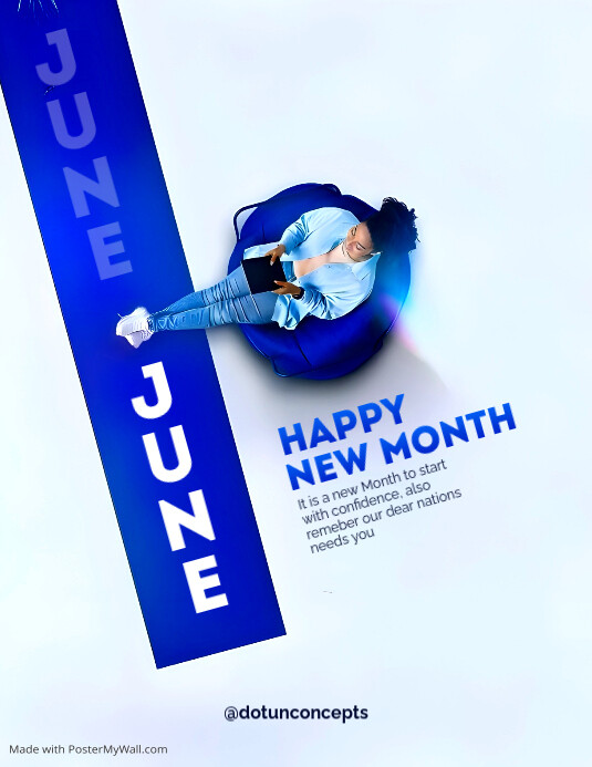 professional new month flyer Template | PosterMyWall