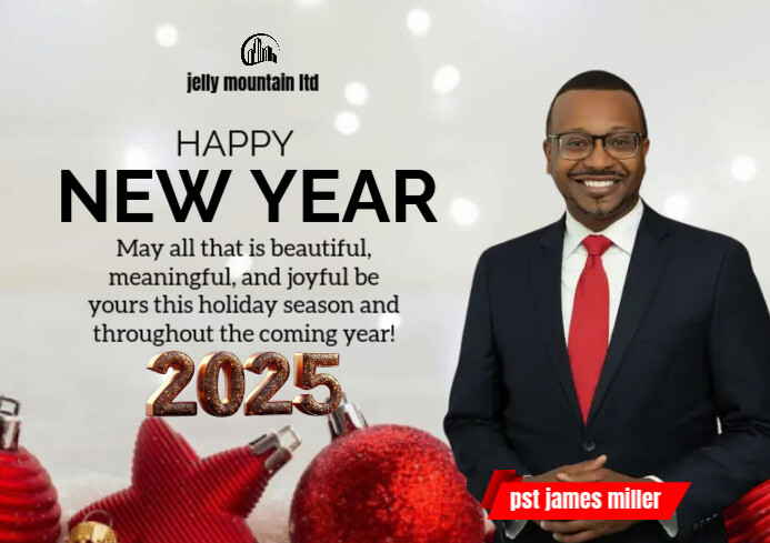 Professional New Year A4 Template | PosterMyWall