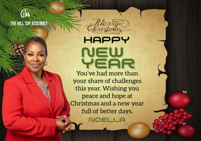 Professional New Year A4 Template | PosterMyWall