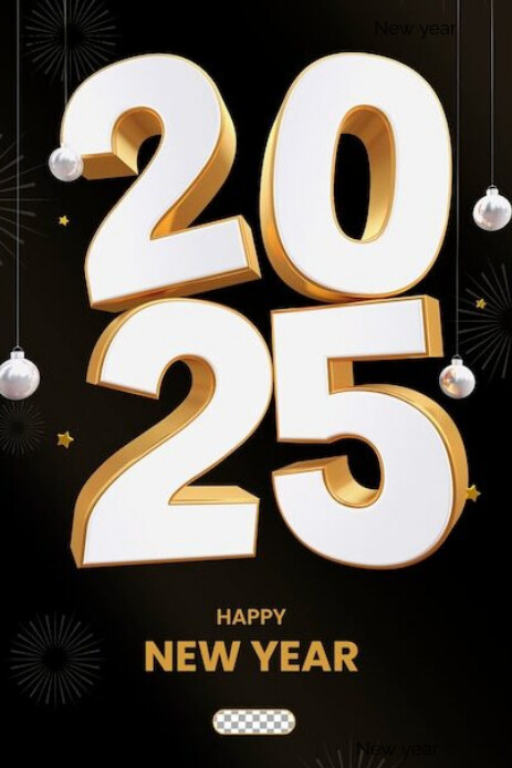 Professional New Year Pinterest Graphic Template | PosterMyWall