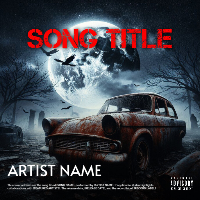 Professional Old Car Album Cover Template | PosterMyWall