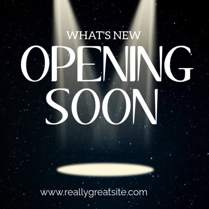 Professional Opening Soon Instagram Post Template | PosterMyWall