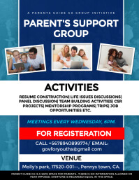 Support Group Flyer Template | PosterMyWall