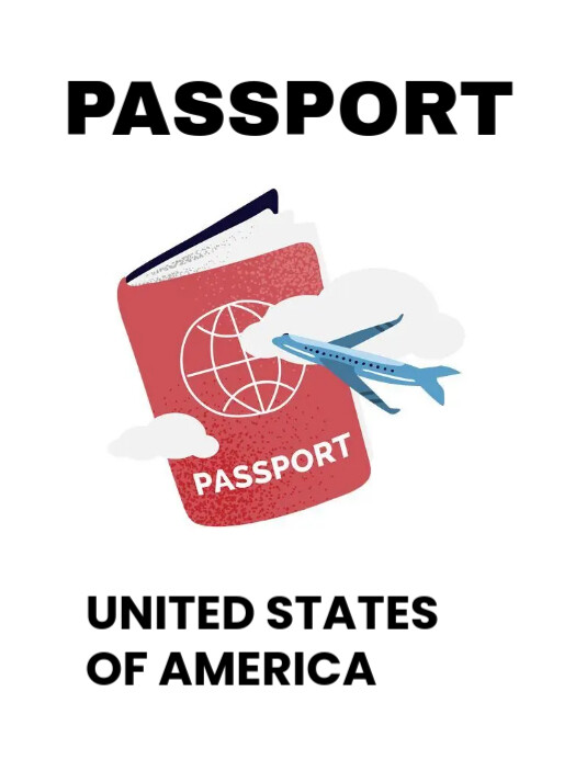 Copy of Professional Passport Logo Flyer (us Letter) | PosterMyWall