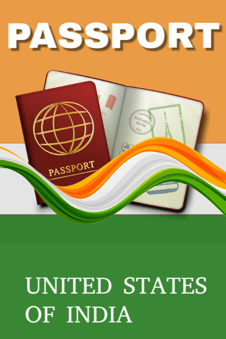Professional Passport Poster Template | PosterMyWall