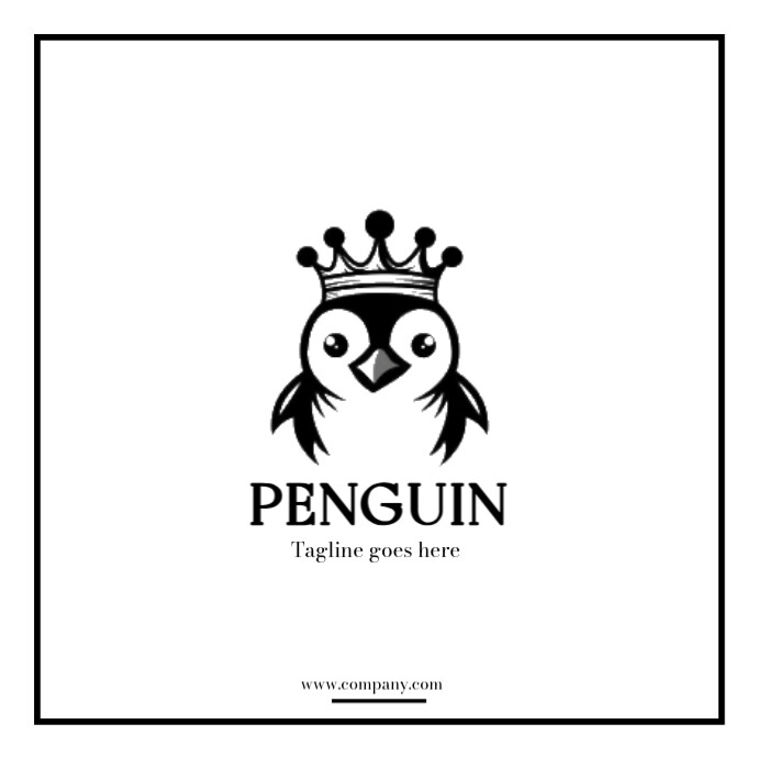 Copy of Professional Penguin Logo | PosterMyWall