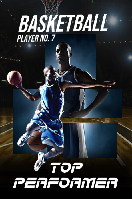 Professional Personal Player Poster Template | PosterMyWall