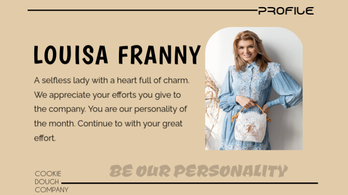 Copy of Professional Personality Banner 4' × 6' | PosterMyWall