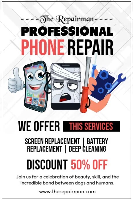 Copy of Professional Phone Repair | PosterMyWall