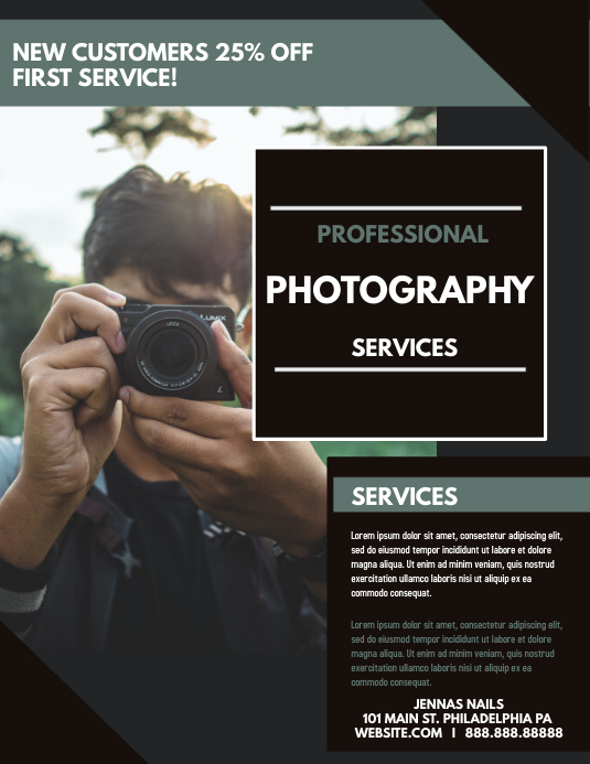 Copy of Professional Photography | PosterMyWall