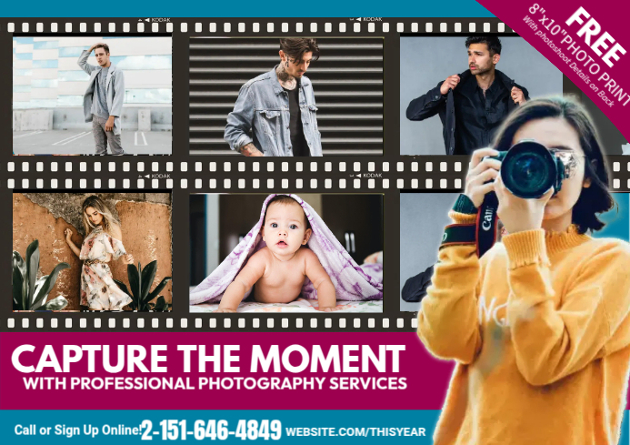 Professional Photography Template | PosterMyWall