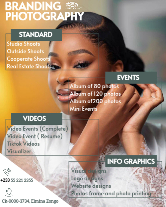 Professional Photography Packages Design Post Template | PosterMyWall