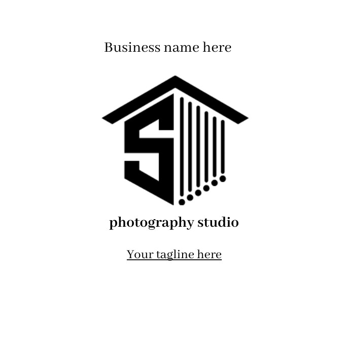 Professional Photography Studio Logo Desgin Template | PosterMyWall