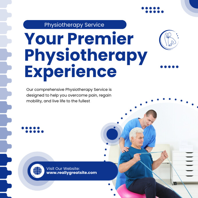 Copy of Professional Physiotherapy Pos Instagram | PosterMyWall