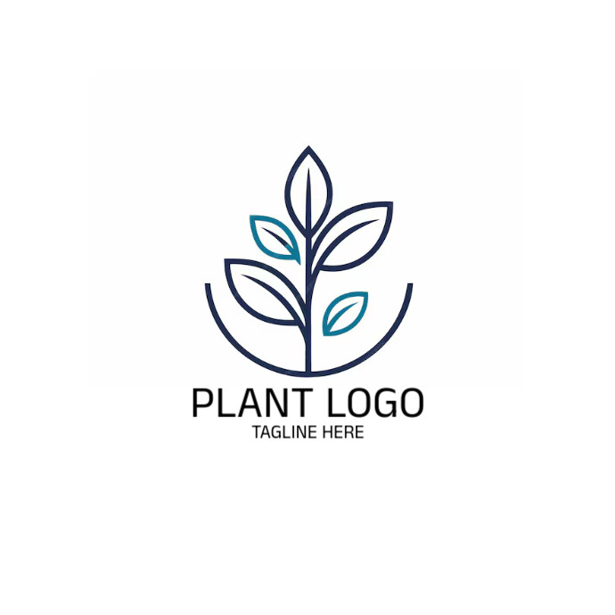 Copy of Professional Plant Logo Design Logo | PosterMyWall