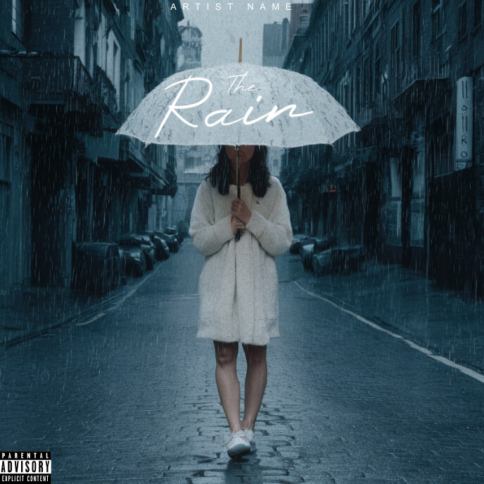 Professional Pop Music,album Cover, Raining U Template | PosterMyWall
