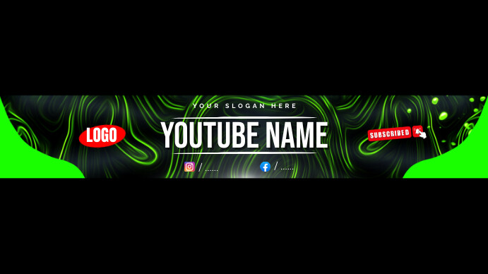 Plantilla de Professional Postermywall Youtube Channel Cov | PosterMyWall