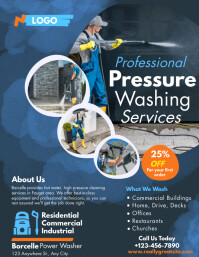 Pressure Washing Template | PosterMyWall