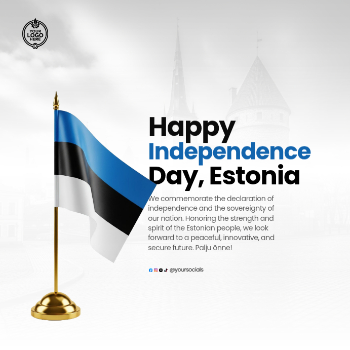 Professional Professional Estonia Independence Day Instagram Post ...