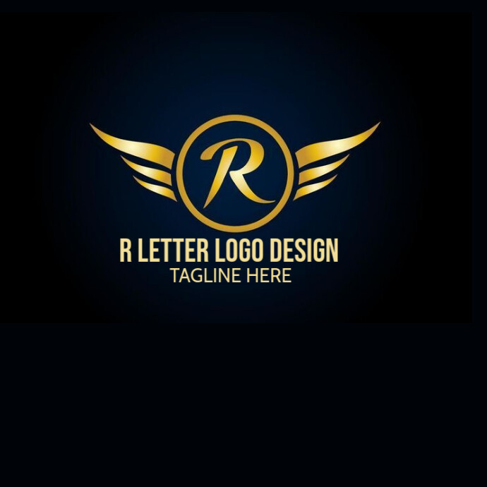 Copy of Professional R Letter Logo Design Logo | PosterMyWall