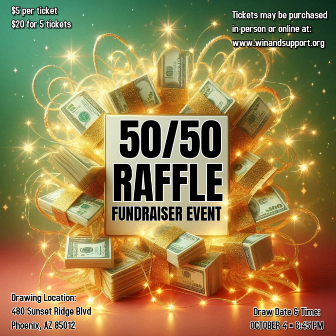 Plantilla de Professional Raffle Cash Christmas Flyer Instagram Post ...