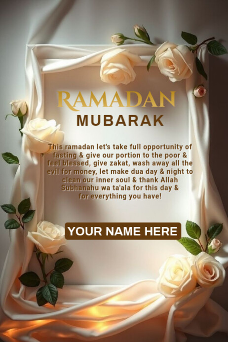 Professional Ramadan Karim Poster Templat | PosterMyWall