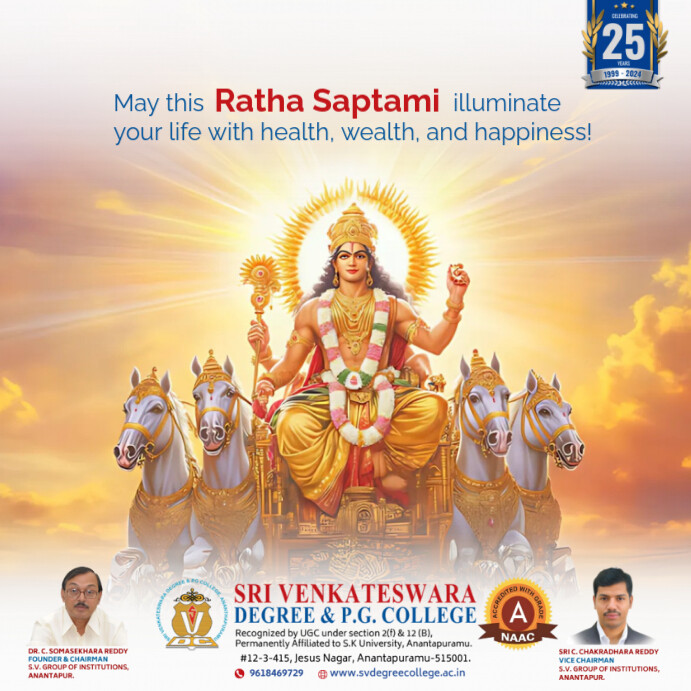 Professional Ratha Saptami, Sun God, Surya Devi, Instagram Post ...